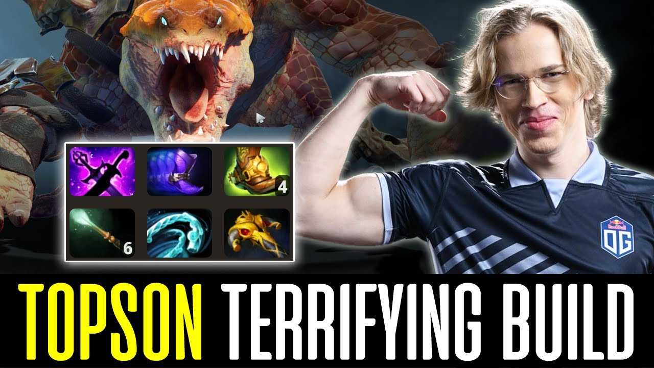 TOPSON terrifying PRIMAL BEAST build - 500+ Movement Speed DOTA 2 - YouTube