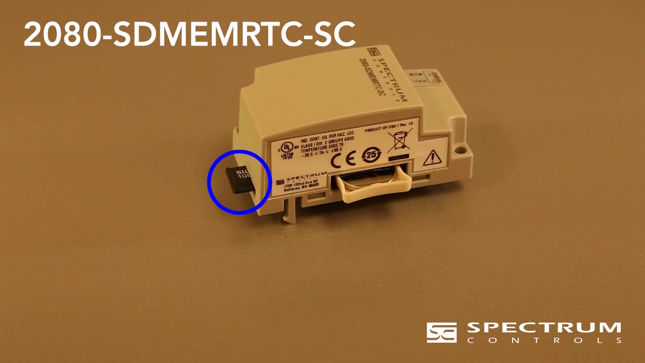 Micro800 2080 Plug-in MicroSD Memory with Real-Time Clock Overview ...