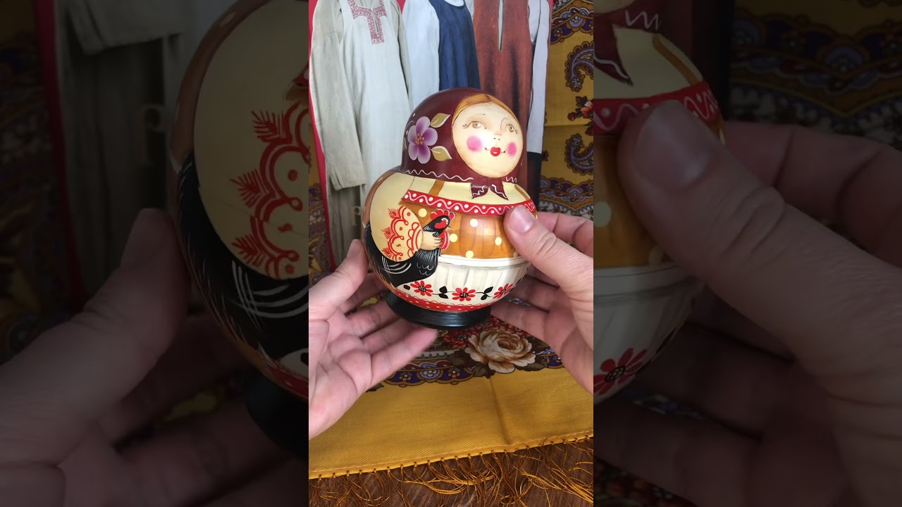 Open nesting doll (Matryoshka) - YouTube