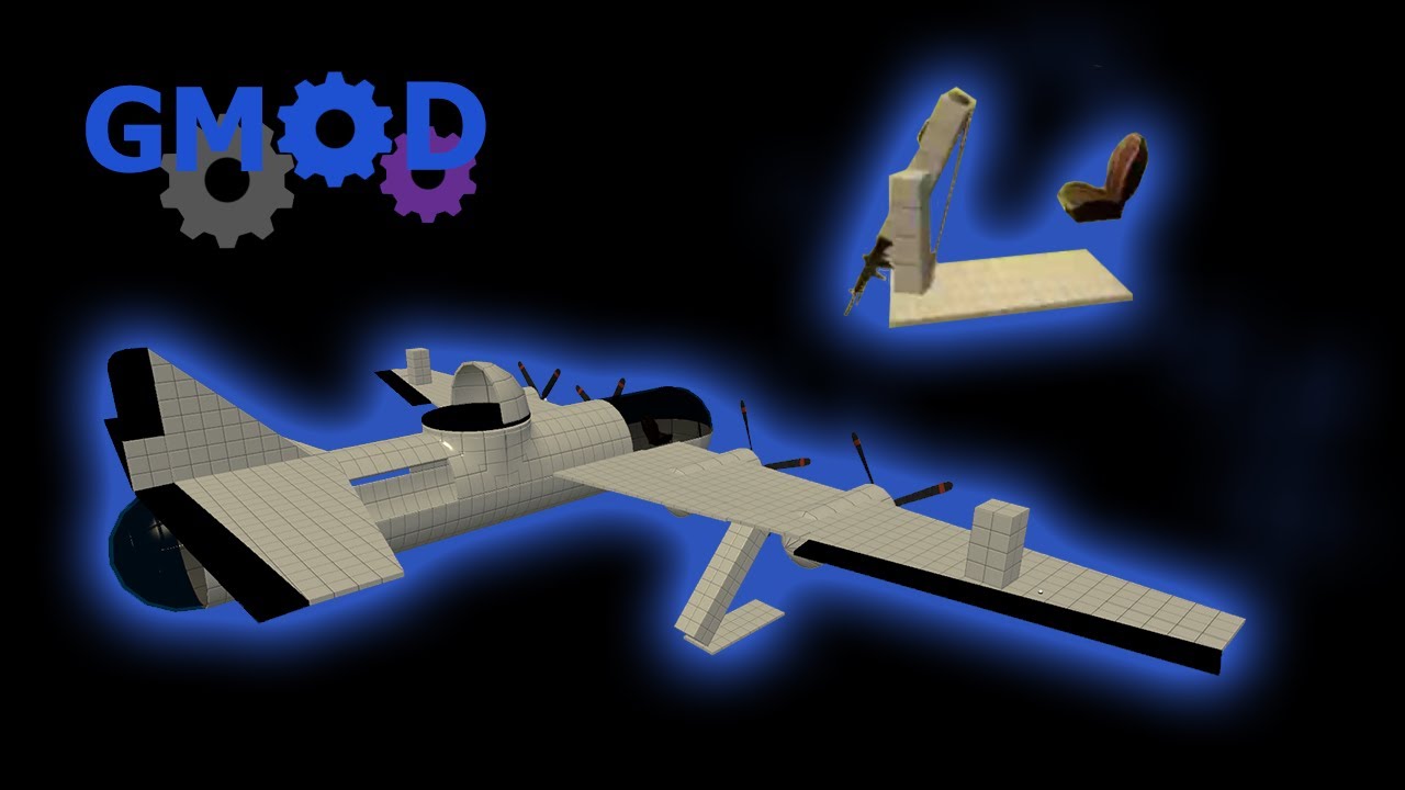Gmod - Mouse Aimed Turret + Bomber - YouTube