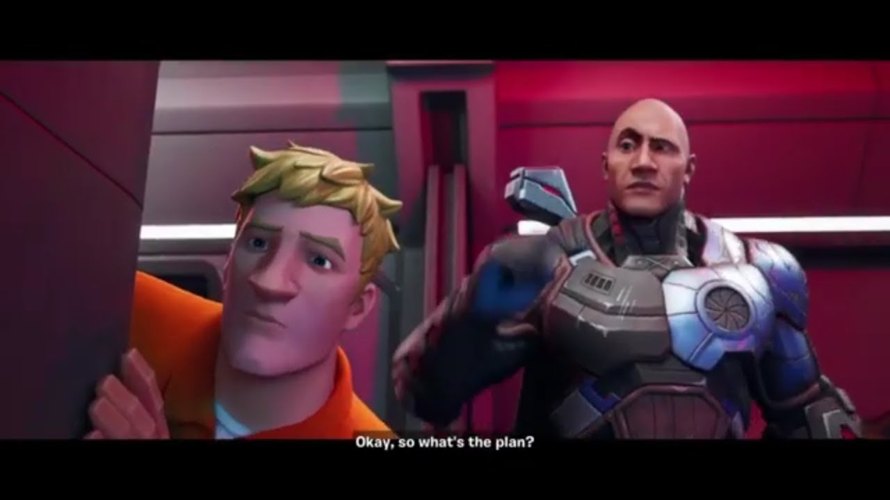 Fortnite C2 S8 The End Event featuring Dwayne The Rock Johnson - YouTube