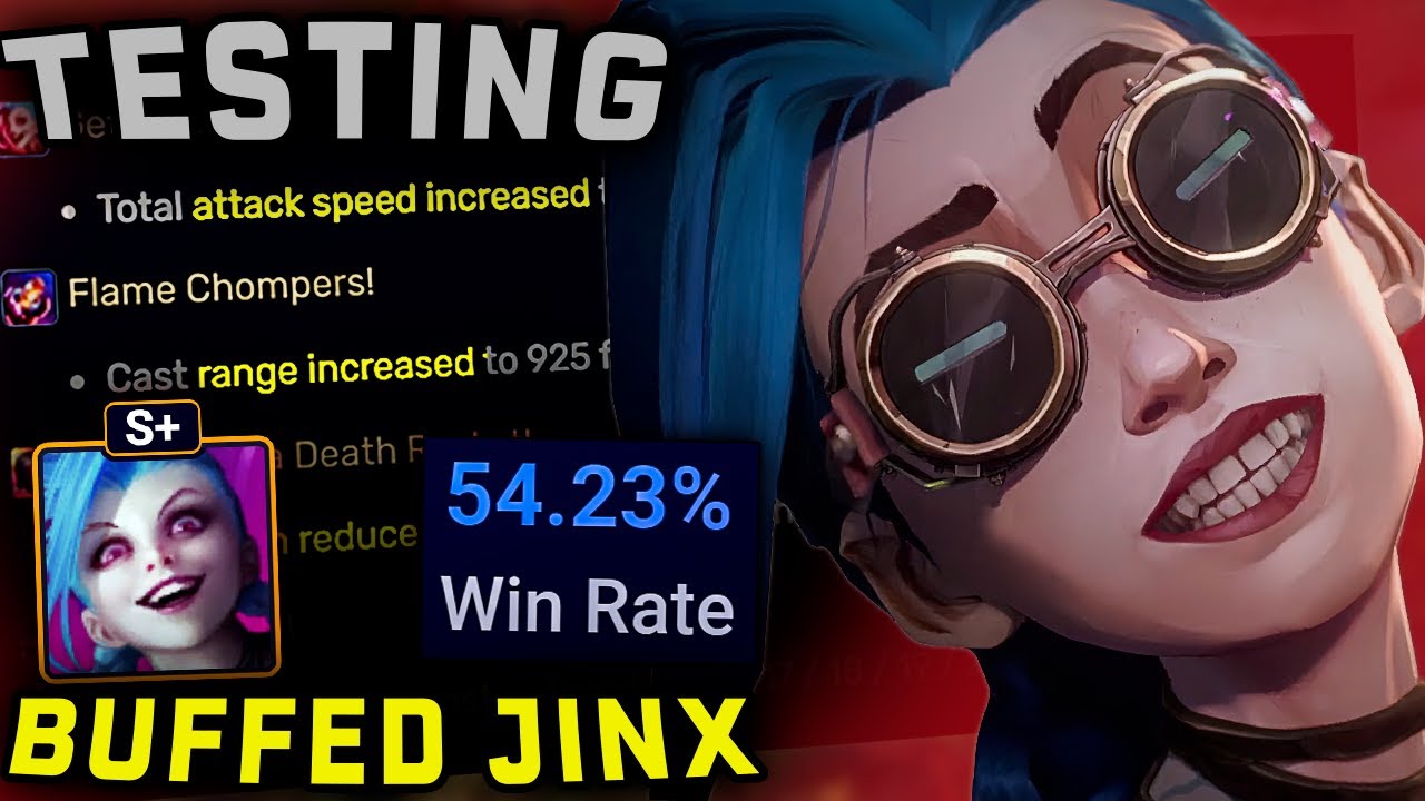 Arcane buffed Jinx to be meta and now she's insane (literally) - YouTube