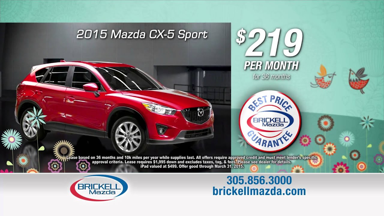 Brickell Mazda March Savings Event Spot - YouTube