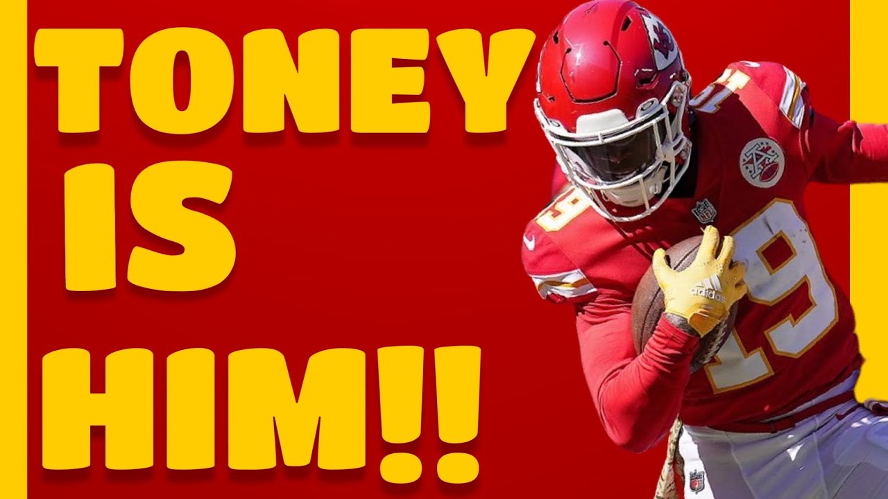 The Kansas City Chiefs have a new Weapon in Kadarius Toney!! Chiefs ...