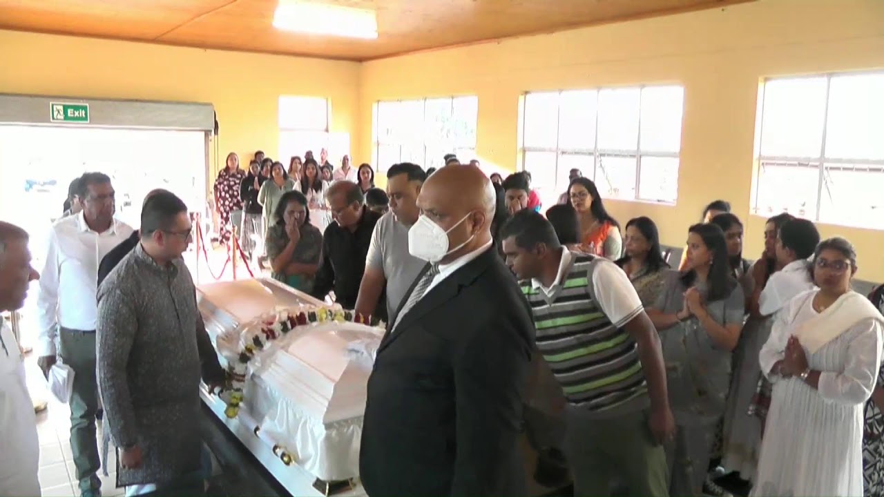 Funeral Service of the late Mr Sanjay Brijlall. - YouTube