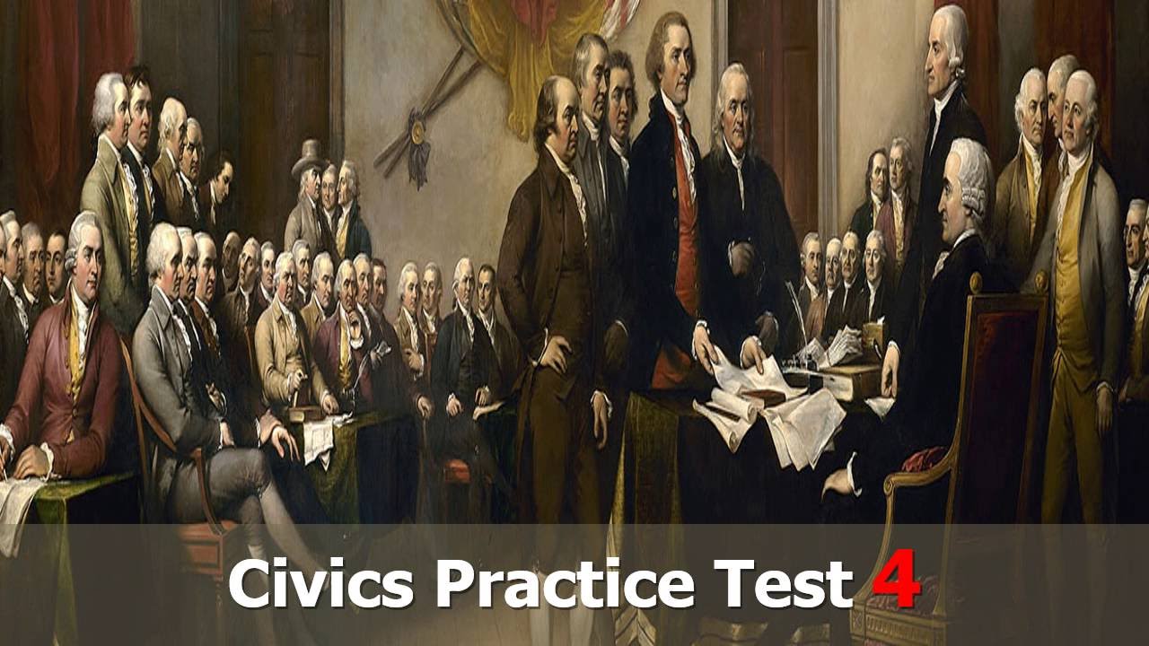US citizenship test - Civics Practice Test 4 (test four) - YouTube