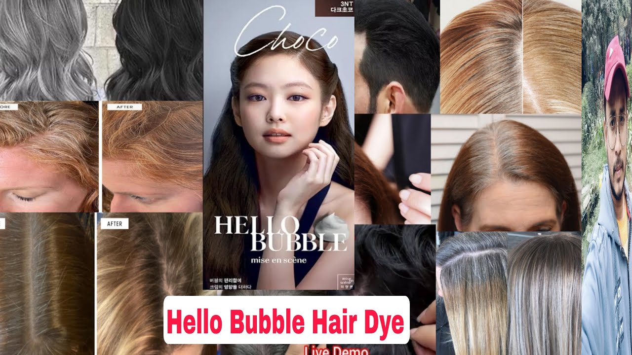 Hello Bubble Hair Dye Review - YouTube