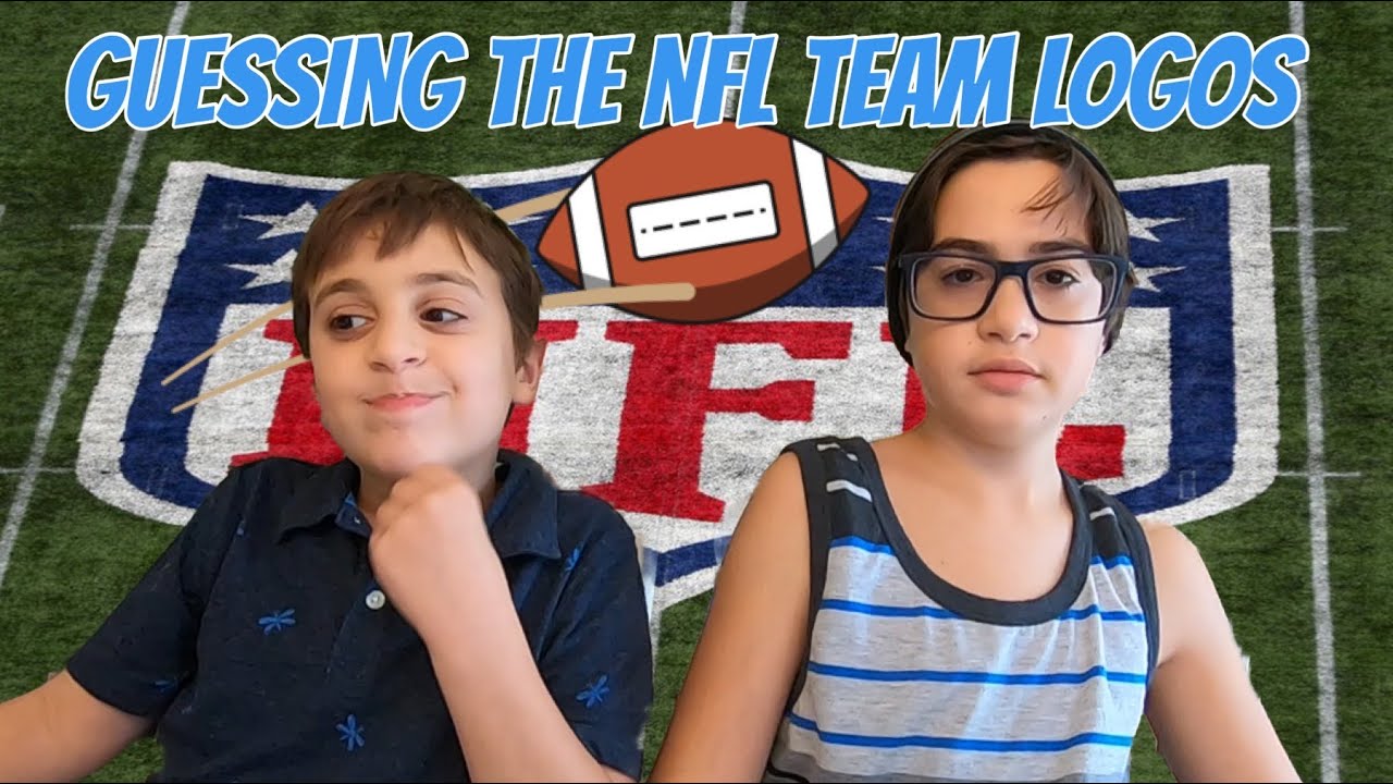 My Kids Guessing the NFL Team Logos - YouTube