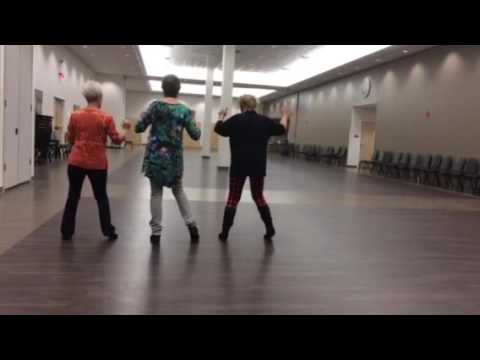 Just a Gigolo! Line dance teach & demo - YouTube
