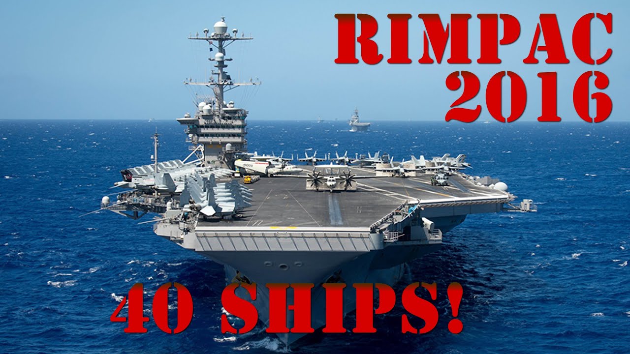 Military Videos RIMPAC 2016 Aircraft Carrier In Action - YouTube