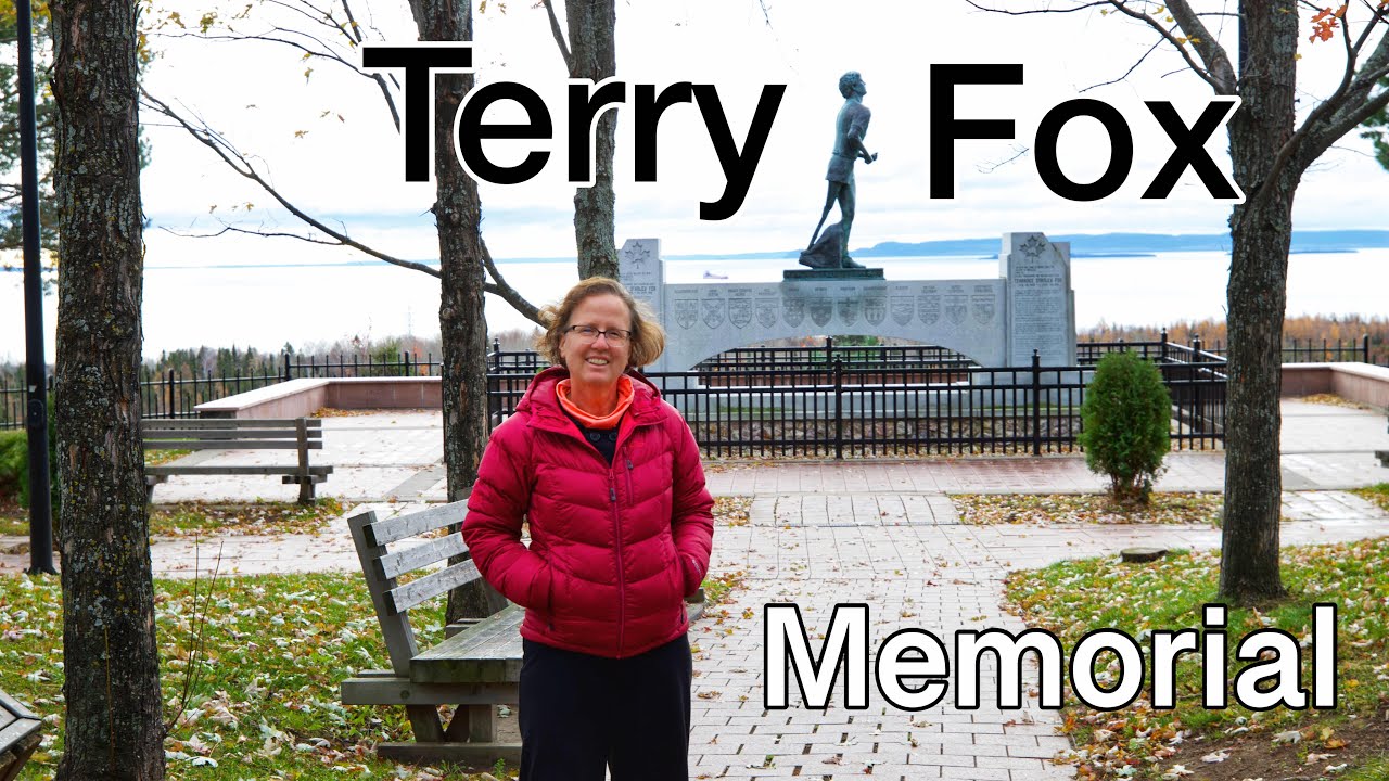 Visiting the Terry Fox Memorial in Thunder Bay Ontario - YouTube