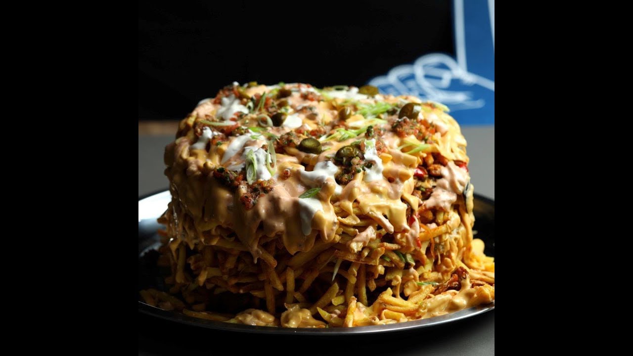 Trash Can Loaded Fries - YouTube