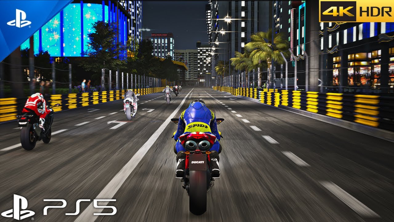(PS5) RIDE 4 - Night Gameplay | Ultra High Realistic Graphics [4K HDR ...