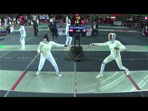 Euro Champs 2025 CWE - L16 - Lena Furman POL v Rubeen Rembi FRA