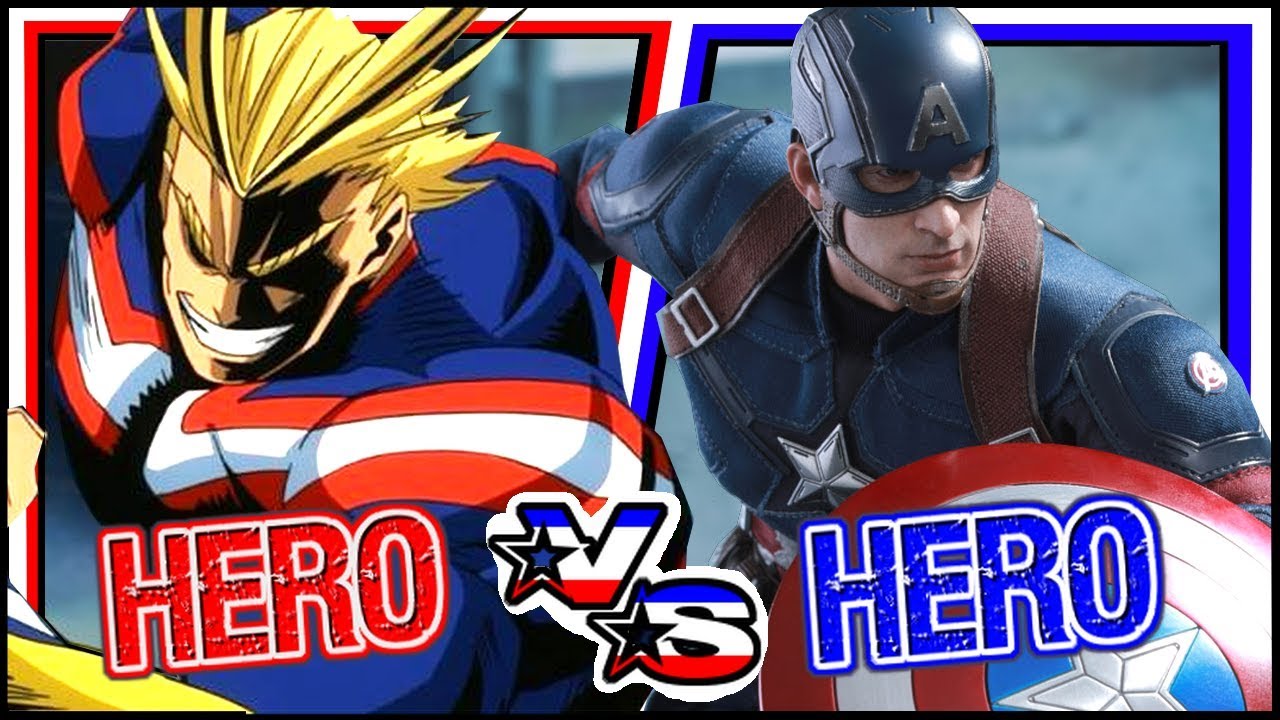 HERO COMPARISON: Hero Academia VS Marvel Avengers (YHAD #8) - YouTube