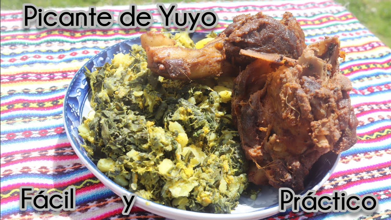 Tutorial para preparar picante de Yuyo - YouTube