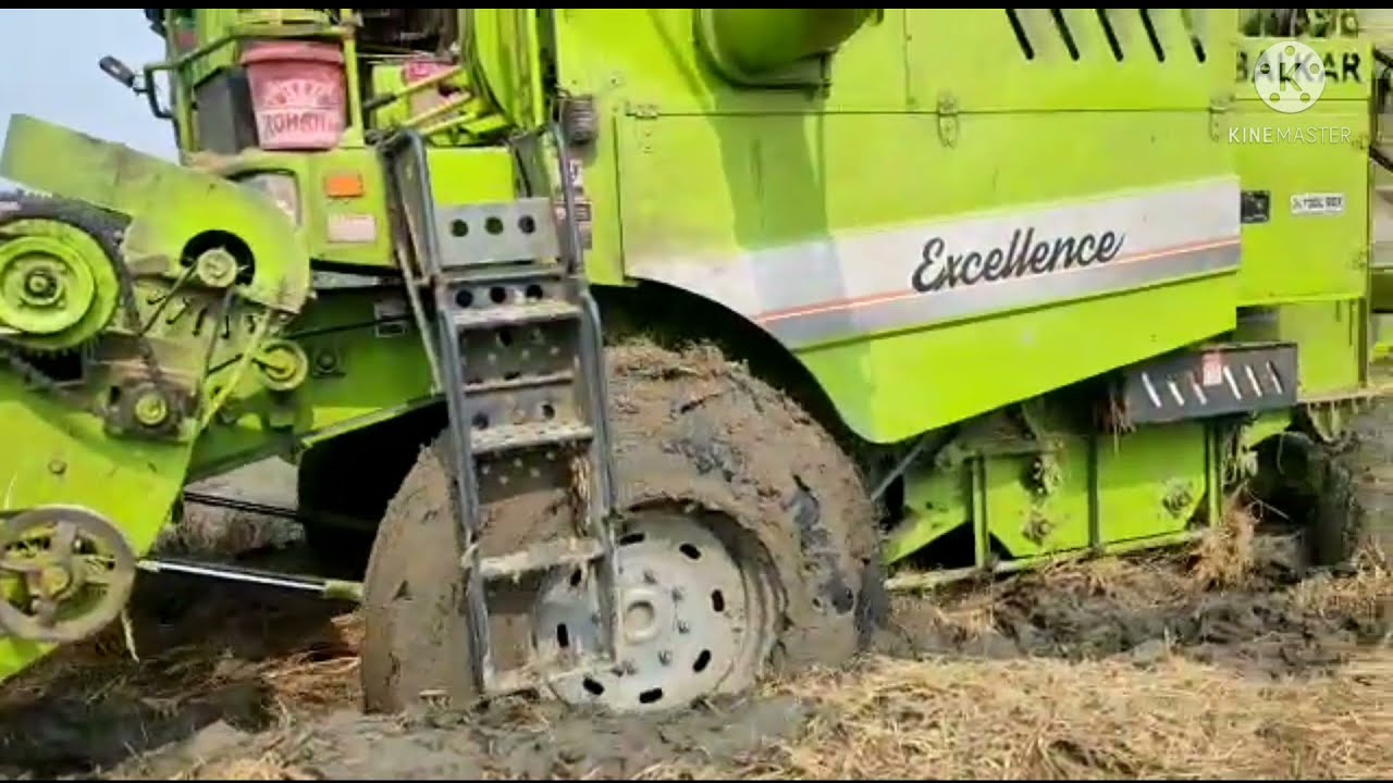 Balkar Combine 4×4 stuck in mud. 😮😦😦 - YouTube