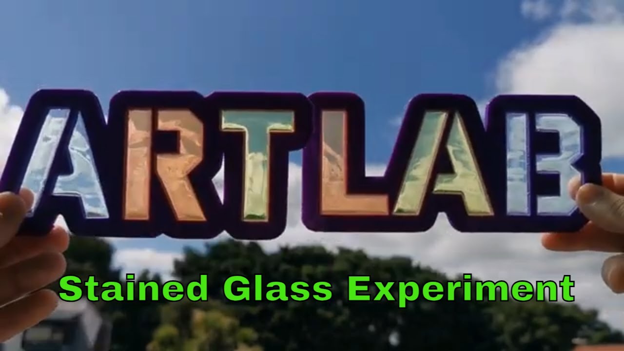 How to Create Stunning Stained Glass Effects with Resin! - YouTube