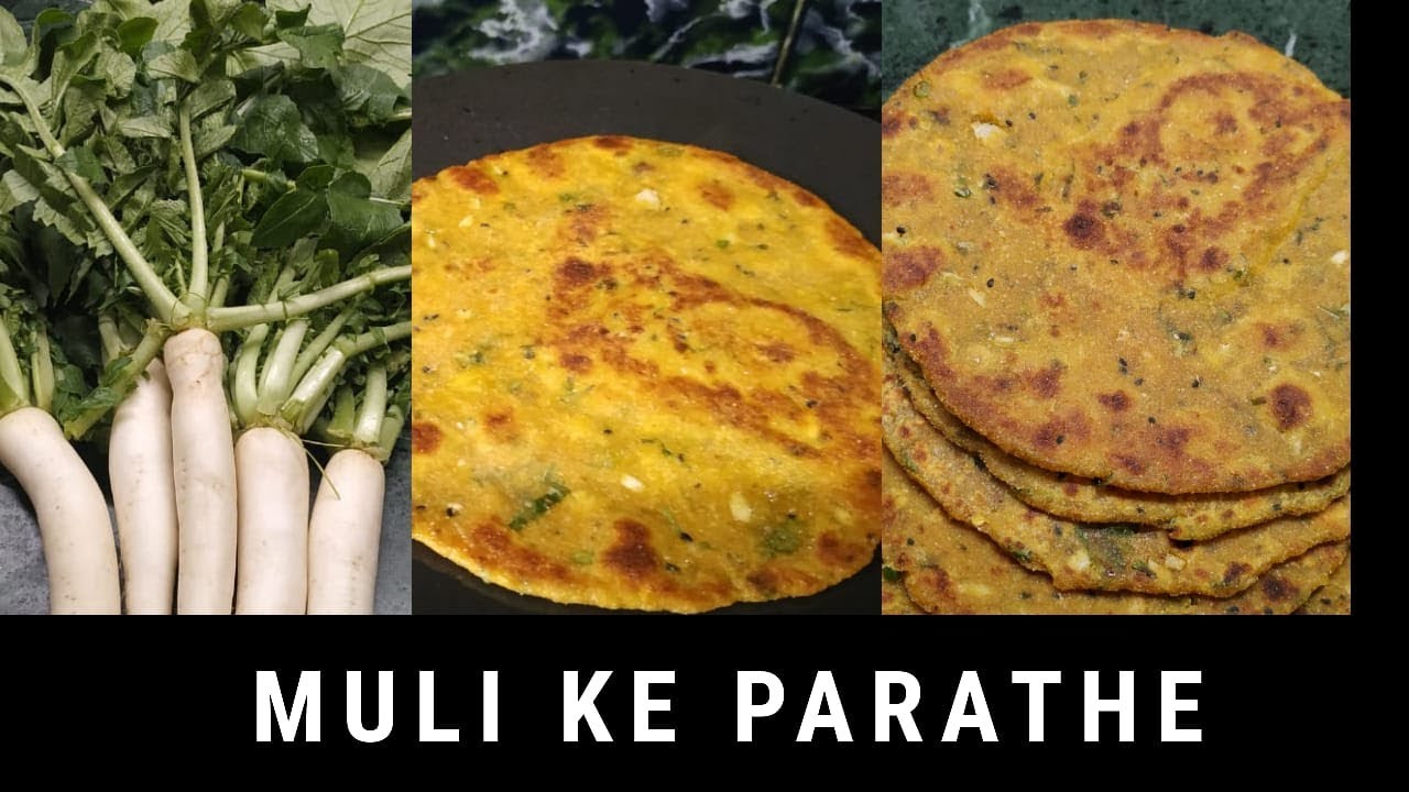 Mooli Paratha Recipe | Muli Paratha Recipe | Raddish Paratha Recipe ...
