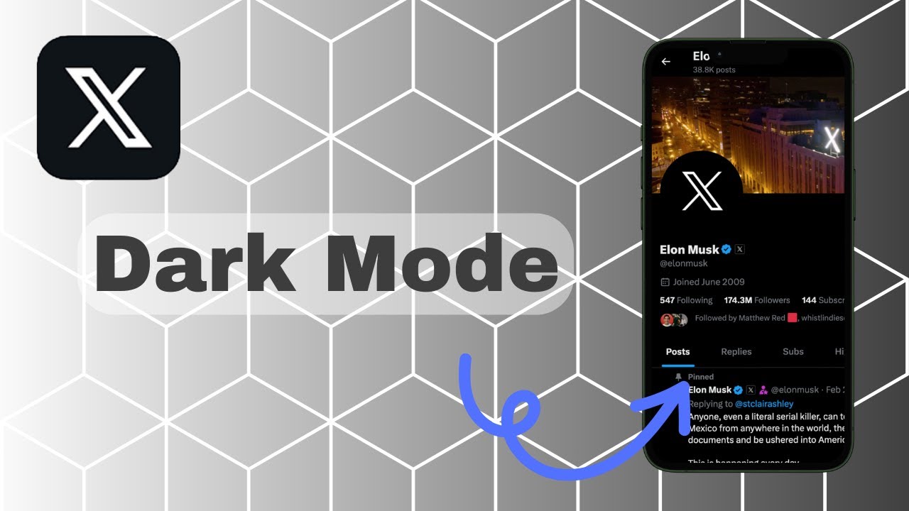 How To Turn On Dark Mode On X? - YouTube