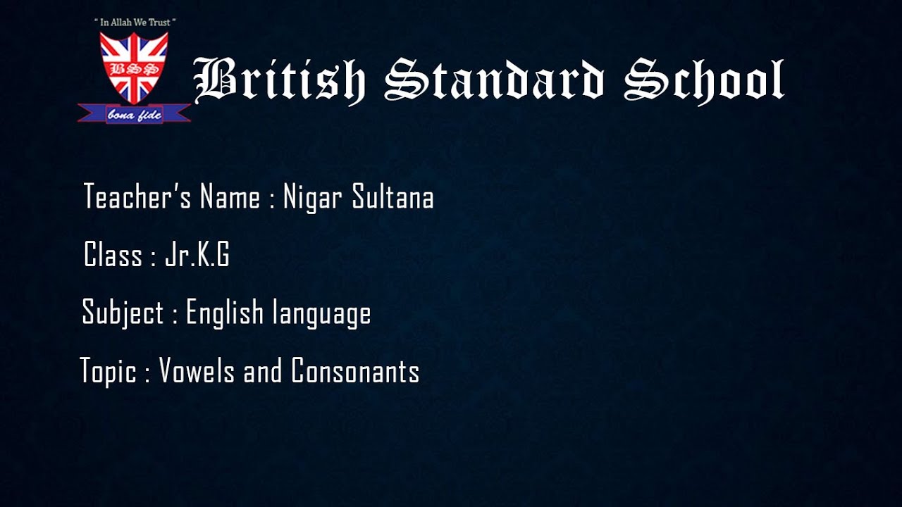 Class Jr K G Subject English Language Topic Vowels And Consonants YouTube class-jr-k-g-subject-english-language-topic-vowels-and-consonants-youtube