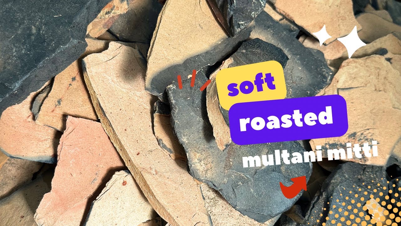 soft multani mitti/layers wali multani mitti for eating yummy tasty ...