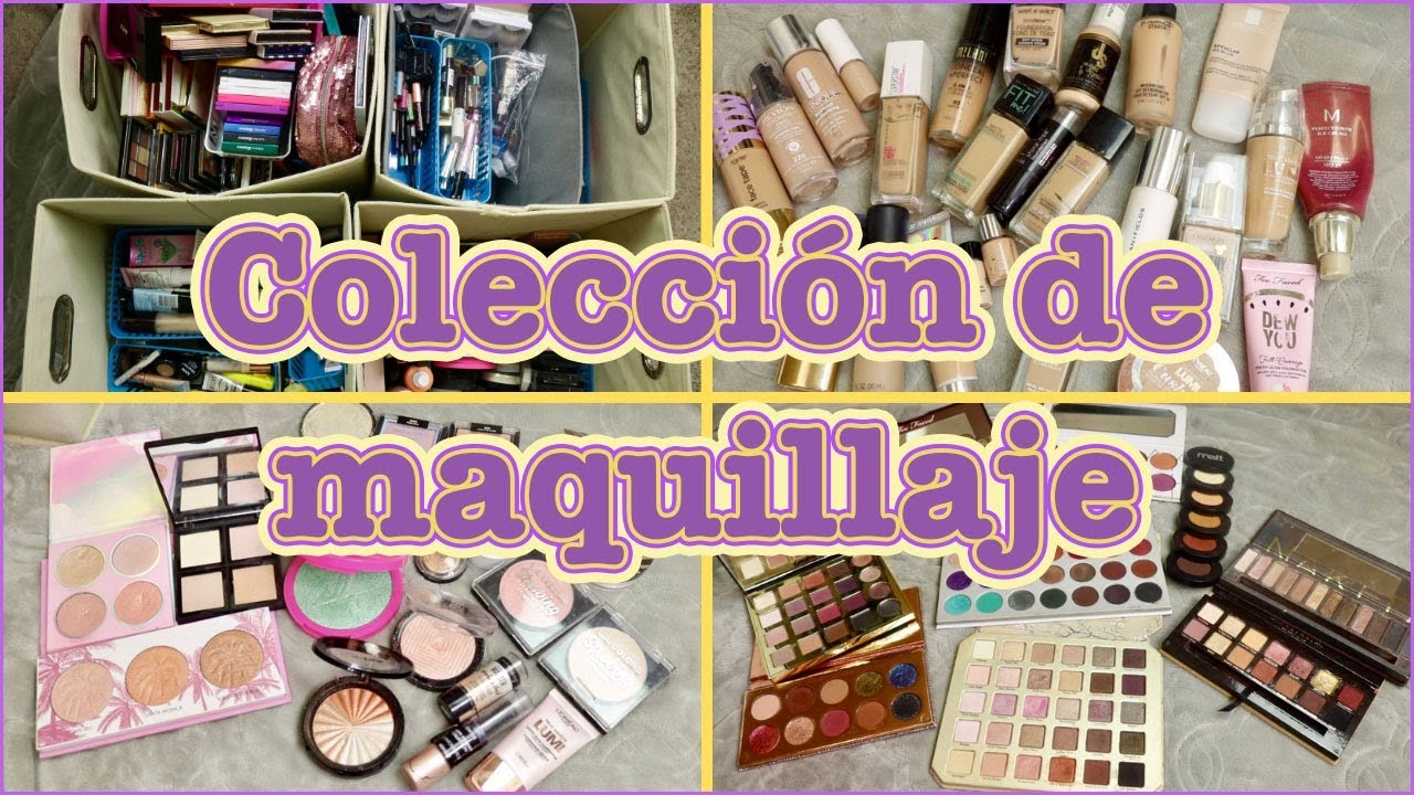 Mi Colección De Maquillaje Completa 2019 Maquicienta Youtube