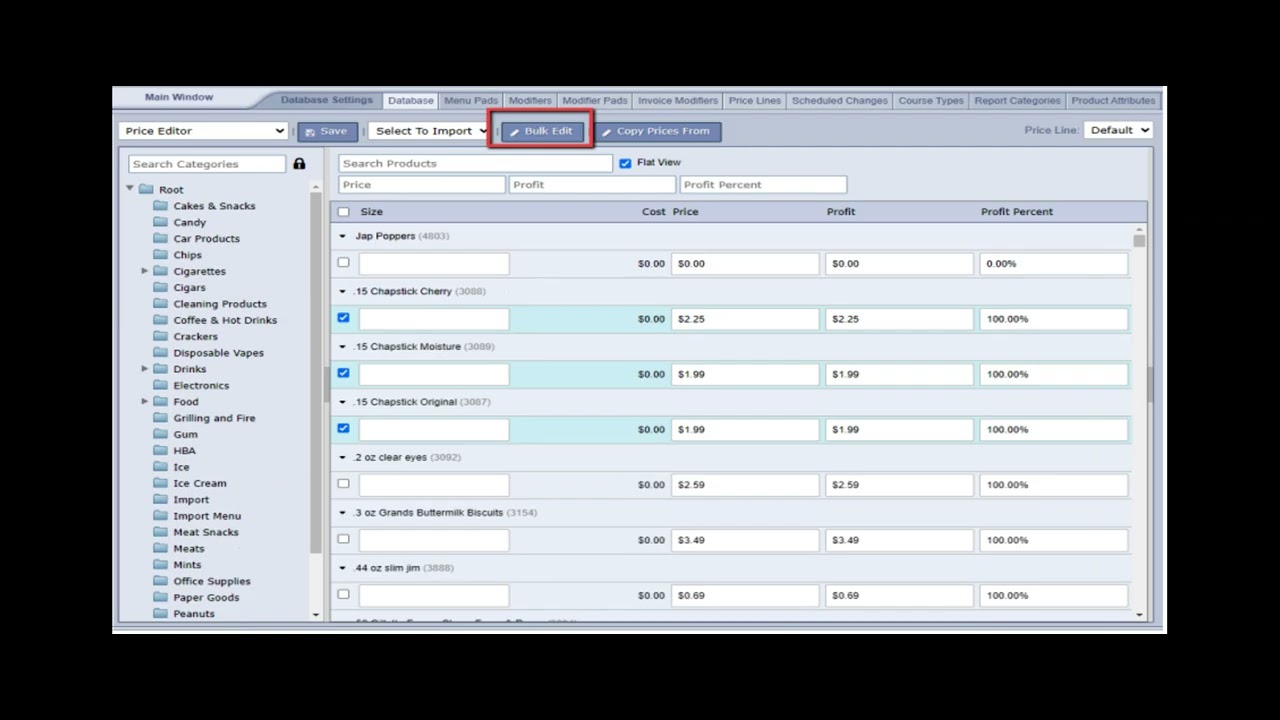 Price Editor Tool MYNT POS Roger Merchant - YouTube