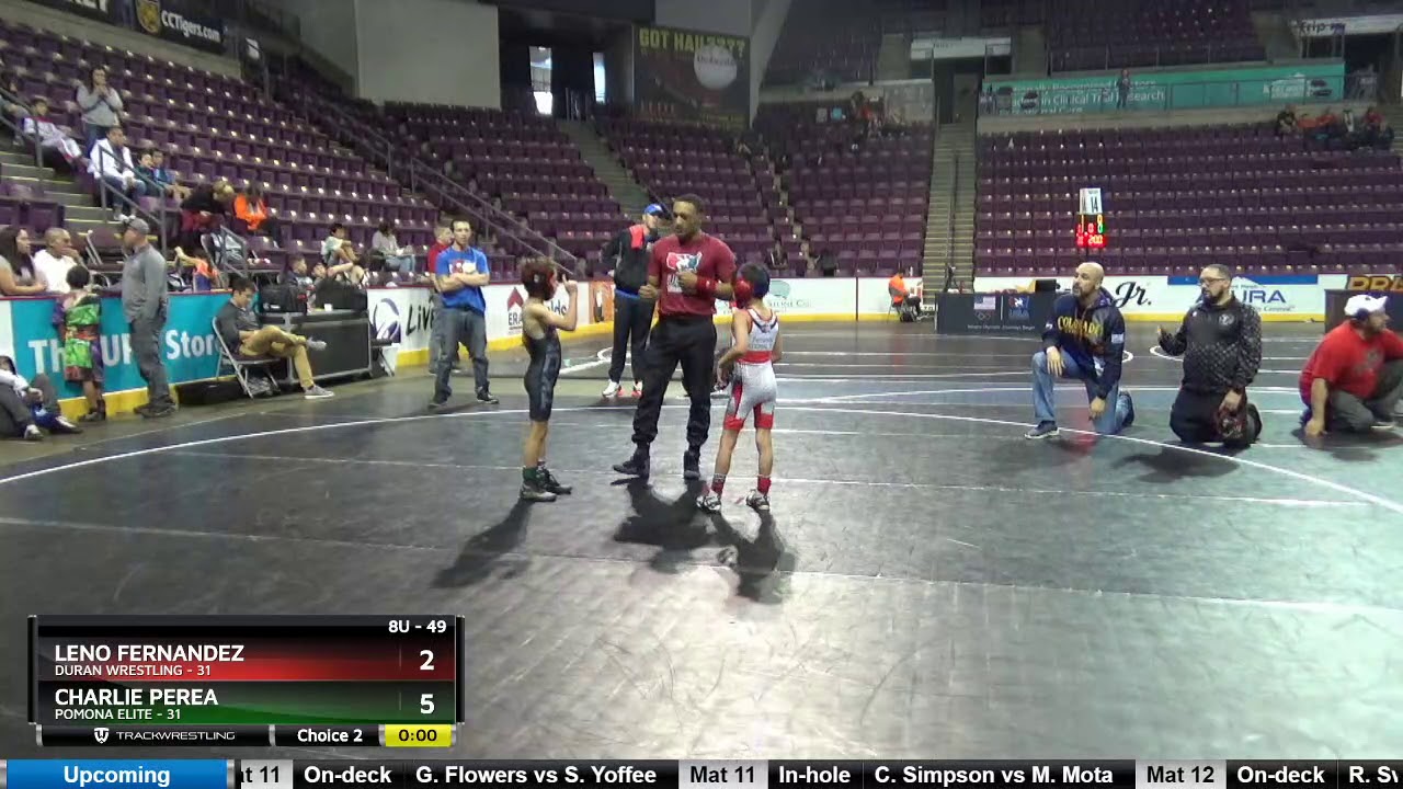 8U 49 Leno Fernandez Duran Wrestling Vs Charlie Perea Pomona Elite ...
