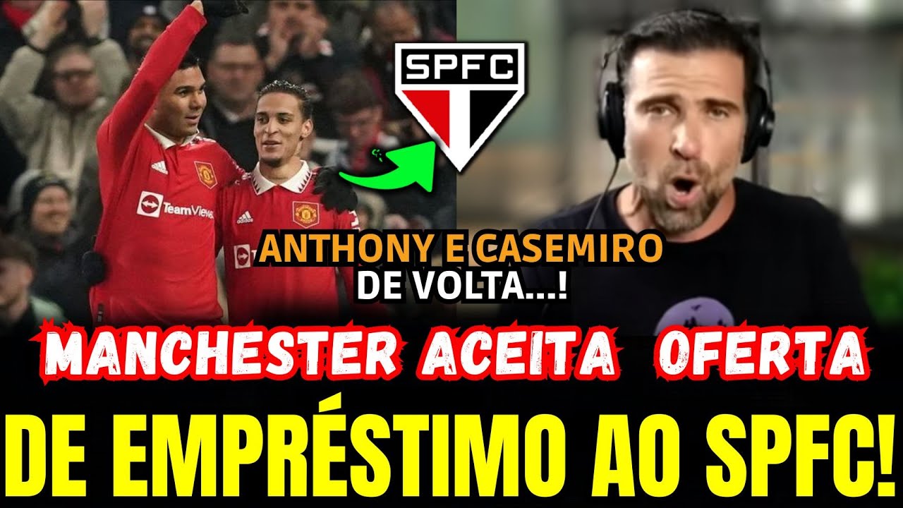 ANTHONY E CASEMIRO RECEBE O TÃO AGUARDAOD SIM DA DIRETORIA DO SPFC ...