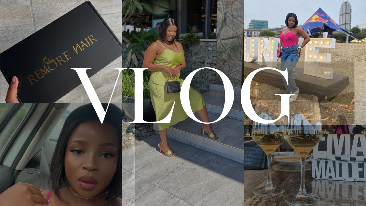 VLOG : I finally found a salon || New nails || New hair || Kunye event ...