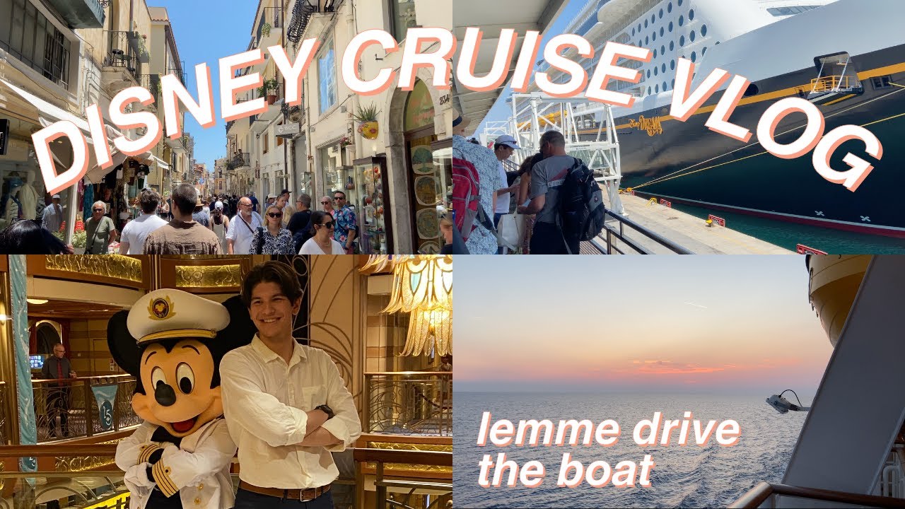 LEMME DRIVE DA BOAT | disney cruise, sicily, + more | VLOG - YouTube