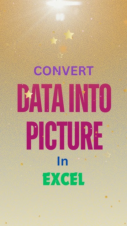 Convert Excel data into picture #excelshortcuts #exceltech #exceltips - YouTube