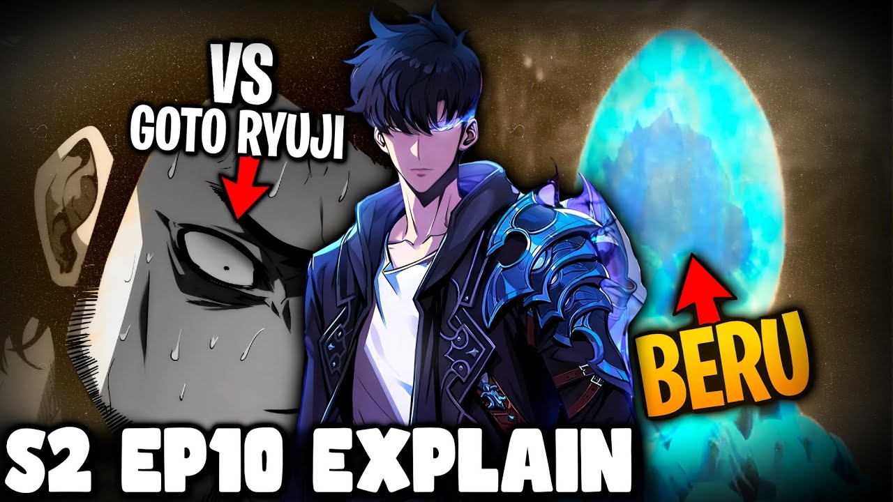 Jinwoo Vs Goto Ryuji | Beru First Appearance | Solo Leveling Season 2 ...