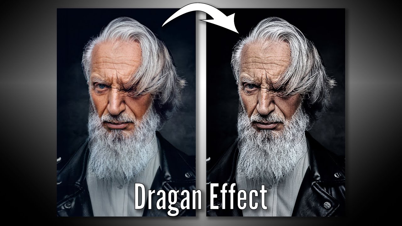 The DRAGAN EFFECT in Photoshop - YouTube
