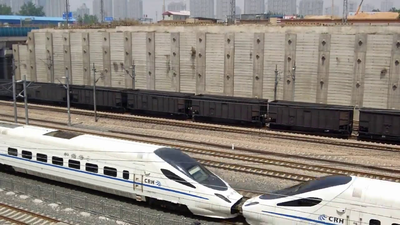 HXD2+HXD1 & CRH5A+CRH5A & CRH5A+CRH5A, China Railway中国铁路 - YouTube