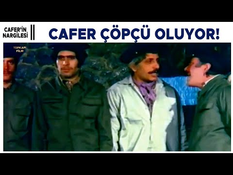 Cafer'in Nargilesi Türk Filmi | Cafer çöpçü oluyor!
