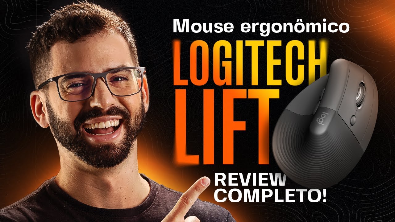 TUDO sobre o MOUSE LOGITECH LIFT vertical ergonômico! Vale a pena ...