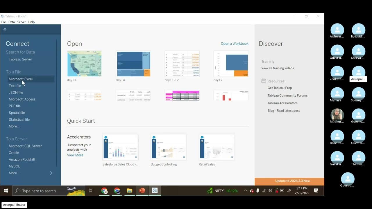 Day 2 - Hierarchy, Quick Sorting & Basic Features in Tableau - YouTube