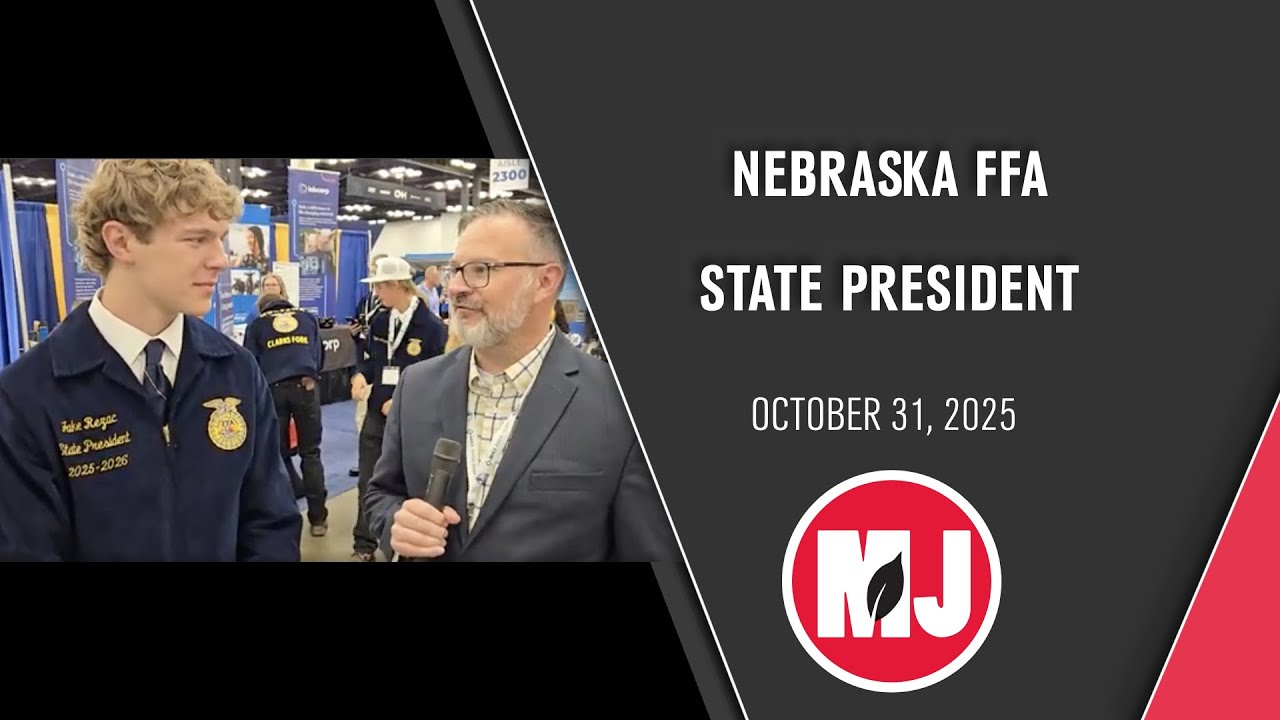 Nebraska FFA State President | National FFA Convention | October 31 ...