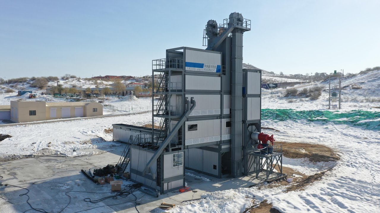 Shaanxi RoadBest | JLB-series container-type batch asphalt mixing plant ...