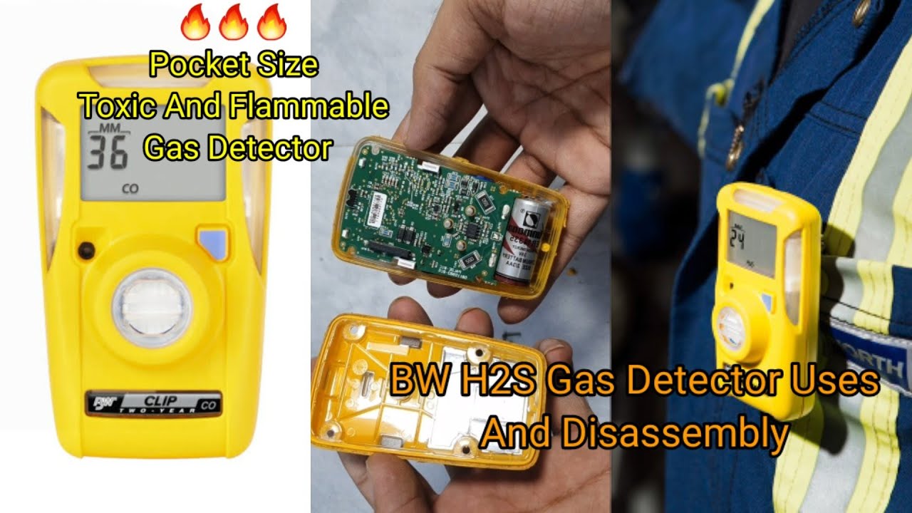Flammable And Toxic Gas Detector|How to use and disassembly - YouTube