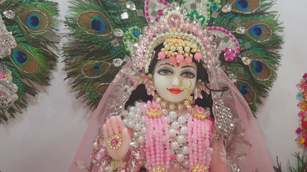 Shyama Shyam||श्याम श्याम|| Radha Krishna shringar darshan ...