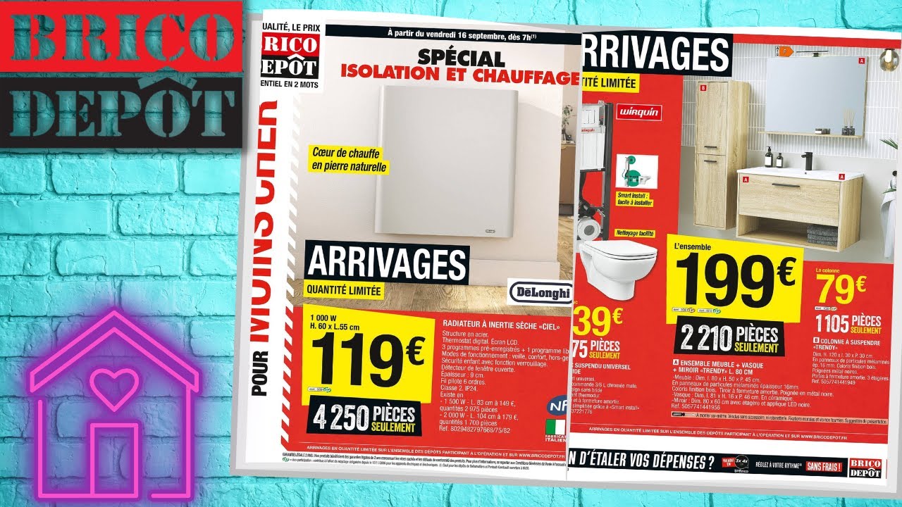 catalogue BRICO DÉPÔT du 16 au 29 septembre 2022 😍 Arrivage - FRANCE ...