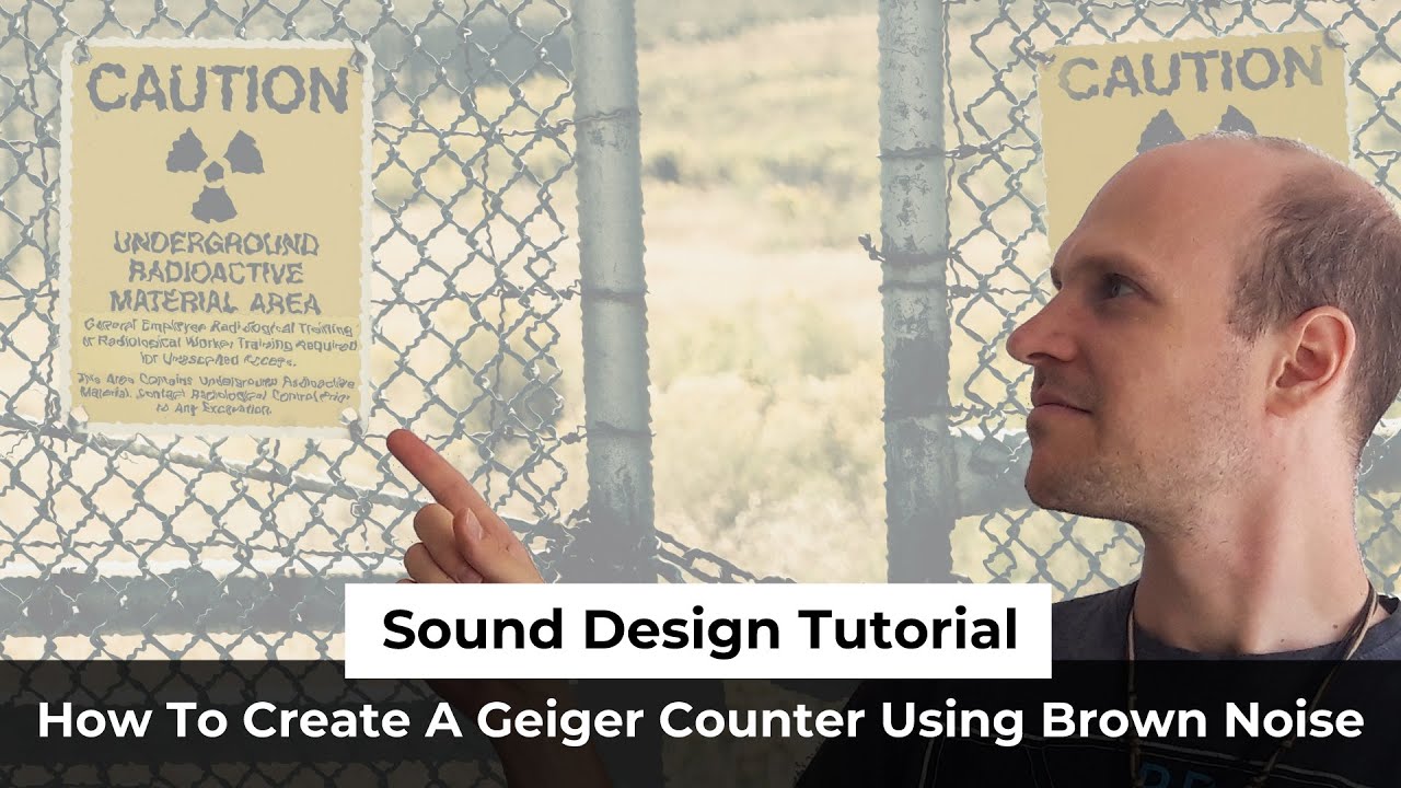 Sound Design: How To Create A Geiger Counter - YouTube