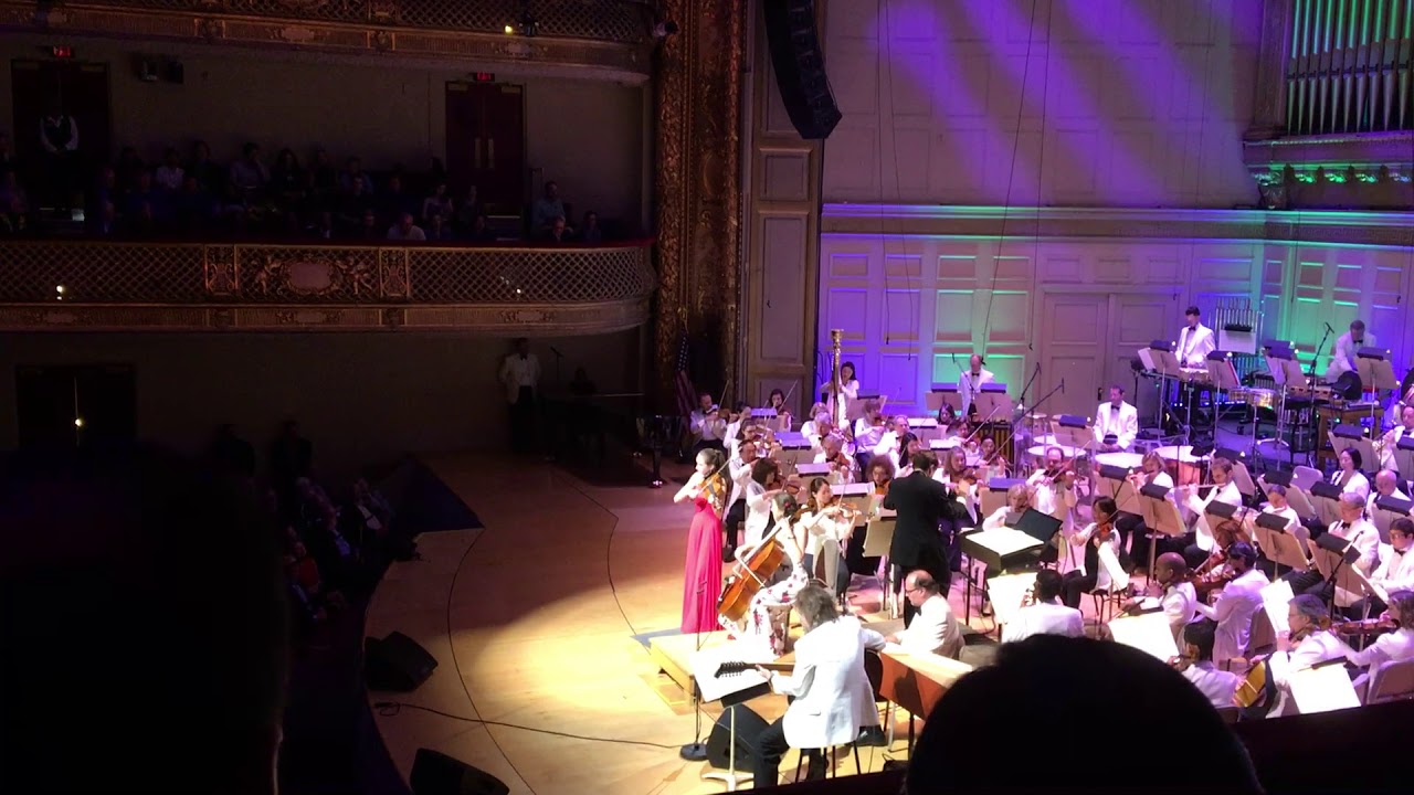Caroline Dressler and Giulia Haible with Boston Pops - YouTube