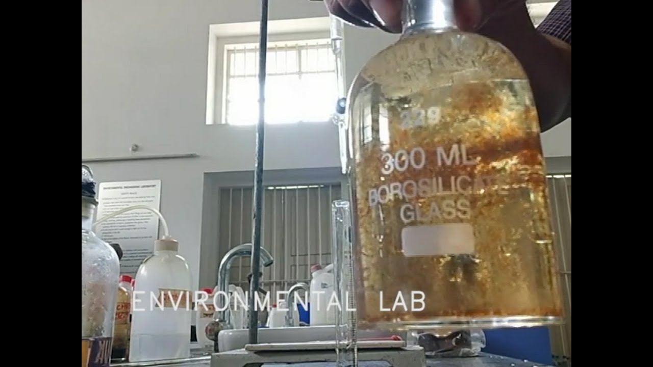 Dissolved oxygen| ENVIRONMENTAL ENGINEERING LAB | B Tech | civil ...