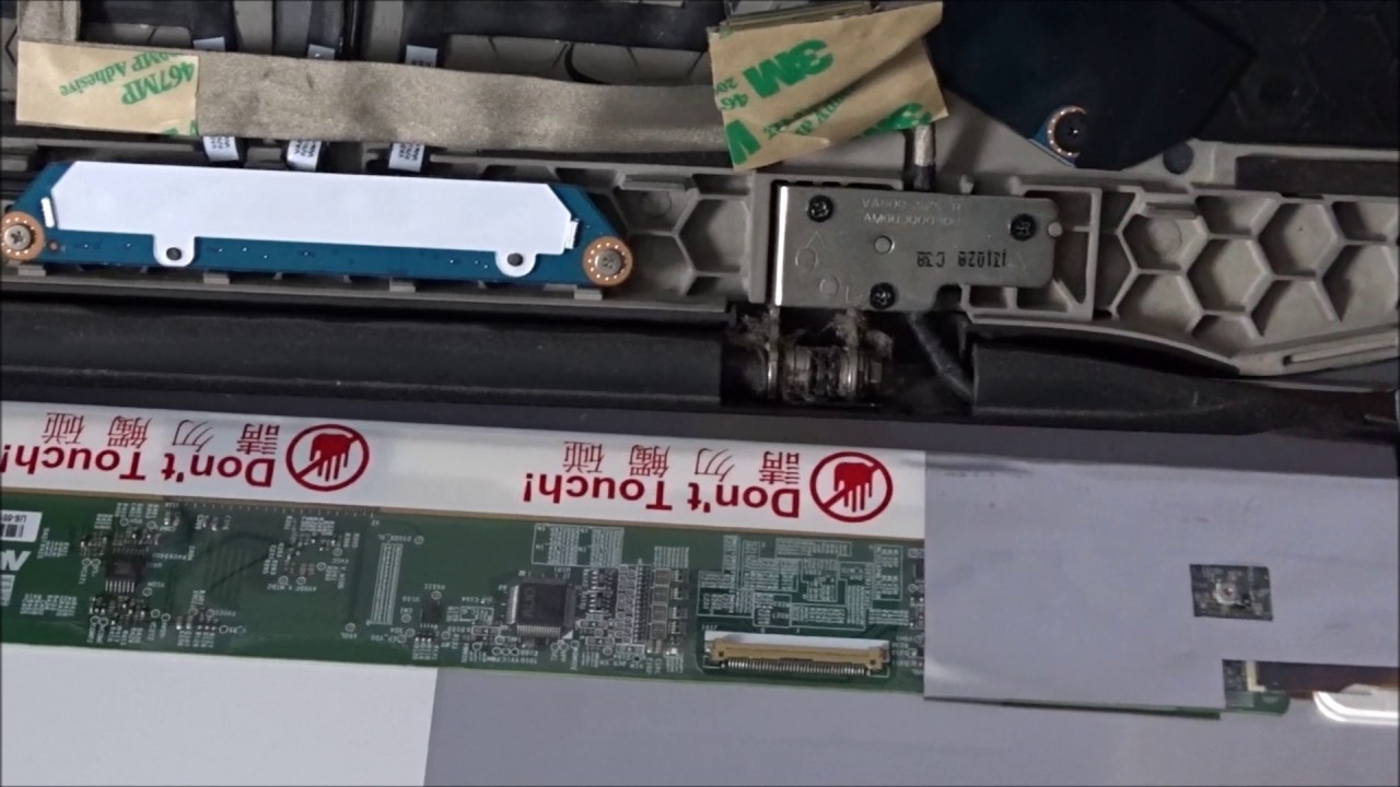 Dell alienware mx17 R3/R4/ R5 screen replacement - YouTube
