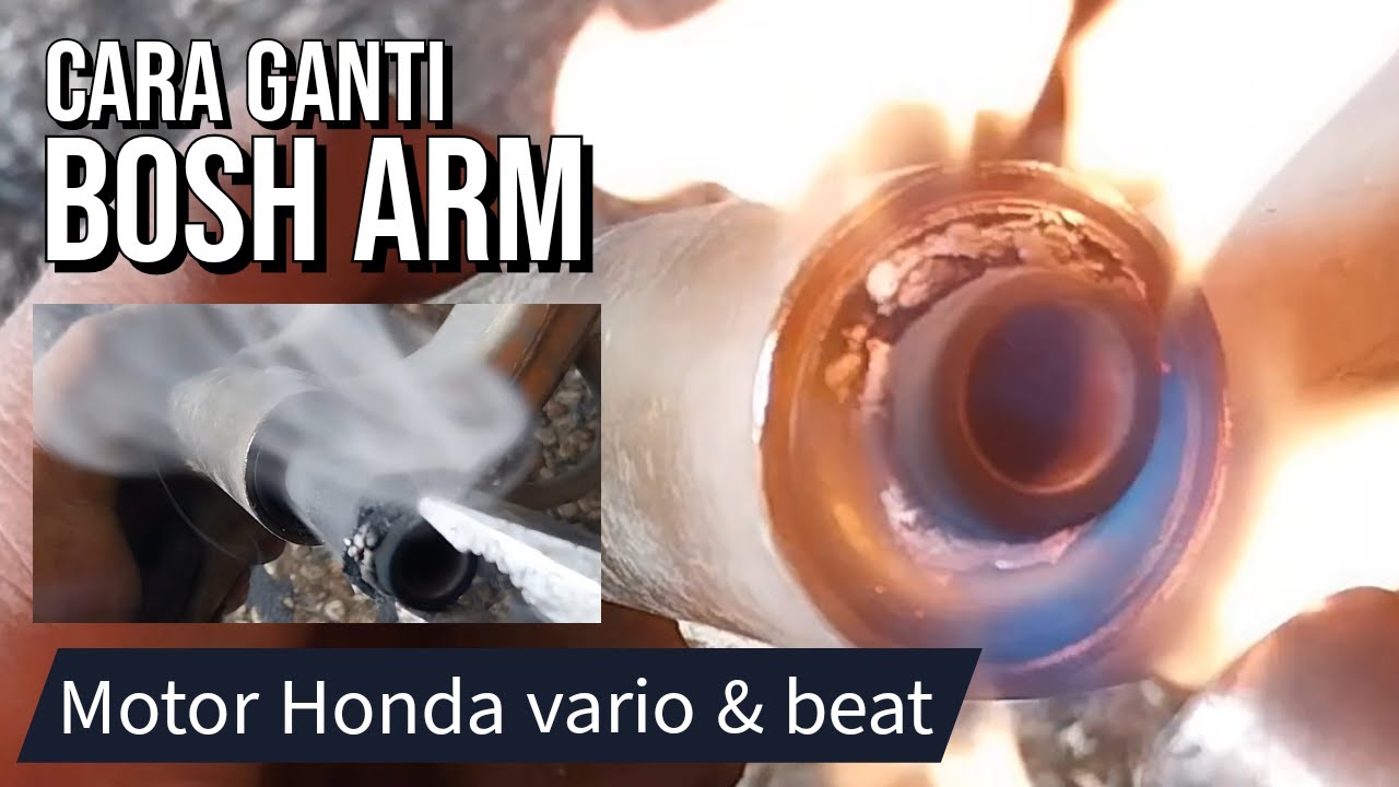 Cara Mengganti Arm BOSCH pada Motor Honda Vario / Beat - YouTube