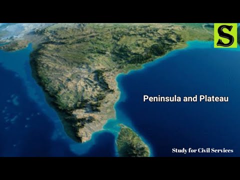 Introduction of Peninsula and Plateau | what is peninsular plateau ...